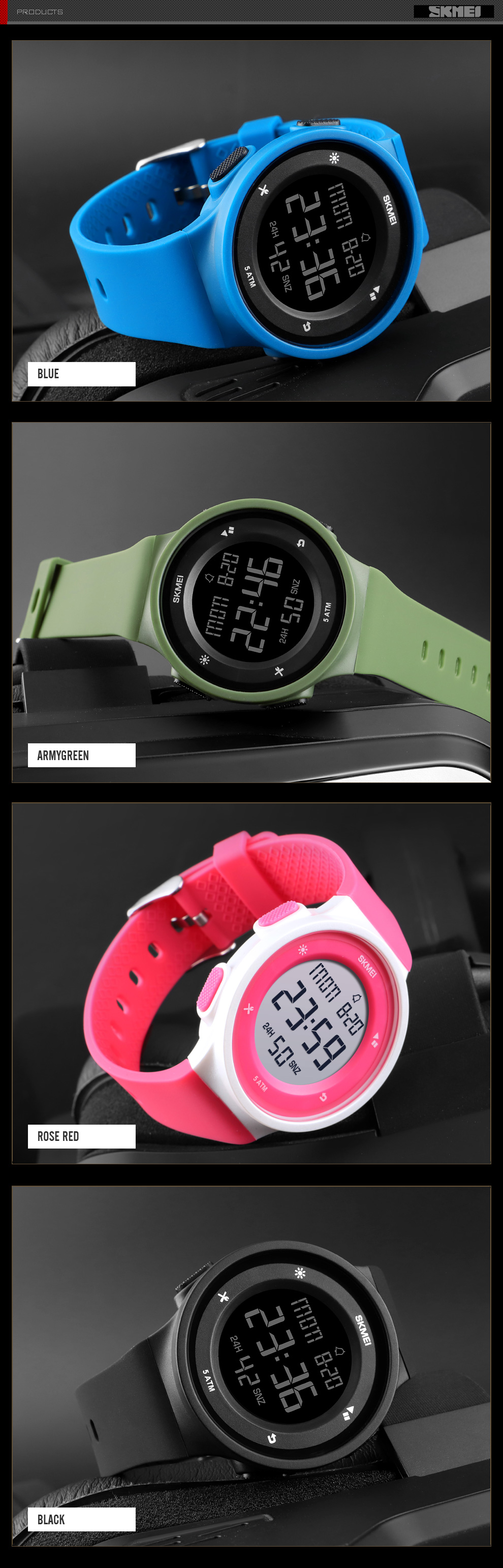 Digital Watch 1445 | SKMEI Watch
