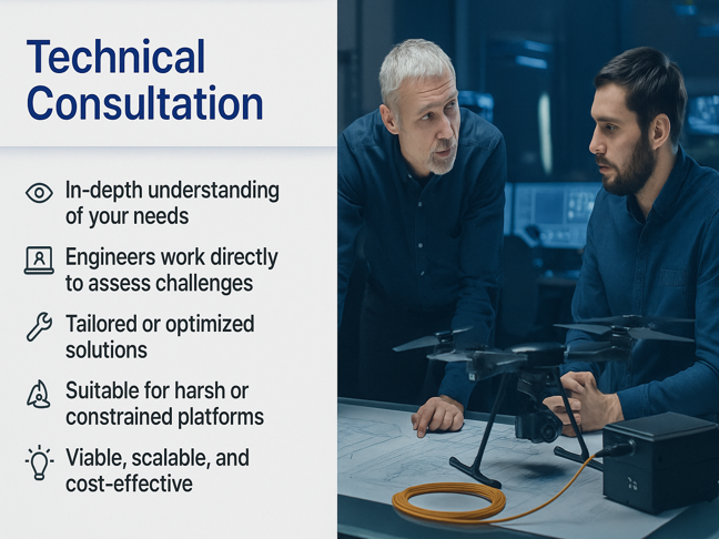 NOVALYNX™ | Fiber Optic Reel Kits for UAVs, Drones & Defense Systems